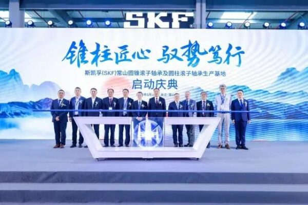 SKF expanded its production capacity in Changshan base in China.